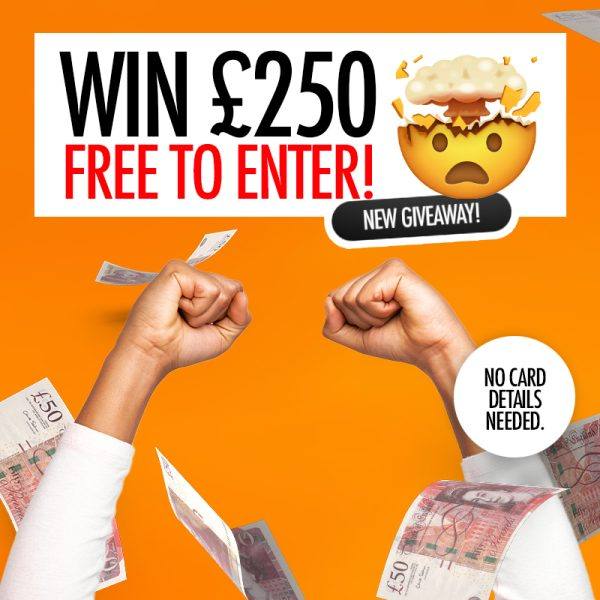 Free Entry £250 Cash Draw Live Now - Supreemlife